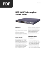 HPE Networking Comware Switch Series 5945 Data sheet-PSN1010907030INEN ...