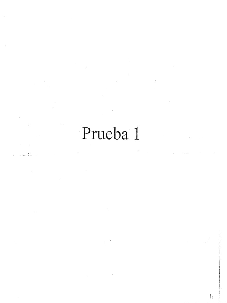 Prueba 1 Ejemplo Español IB | PDF