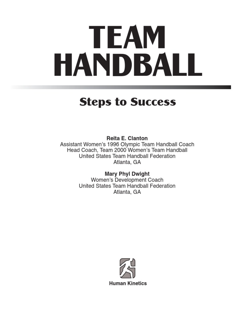 Team Handball Steps To Success | PDF | Flexibility (Anatomy ...