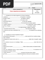 Ejercicios VI Ejercicios Con El Verbo DOLER | PDF