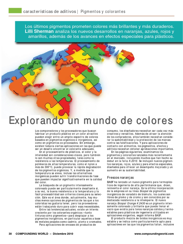 Explorando Un Mundo de Colores | Pigment | Color
