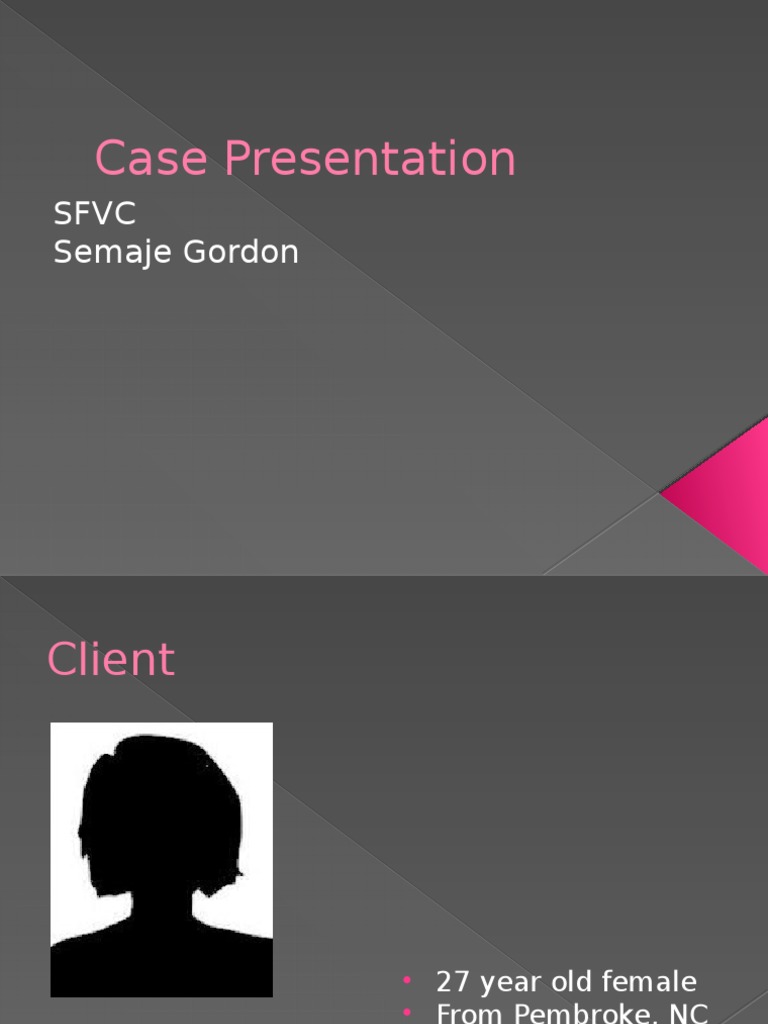 Semaje Case Presentation | PDF