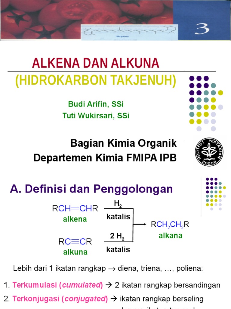 3 - (47) Alkena Dan Alkuna | PDF
