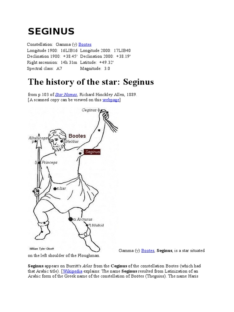 SEGINUS | PDF | Constellation | Astrological Sign
