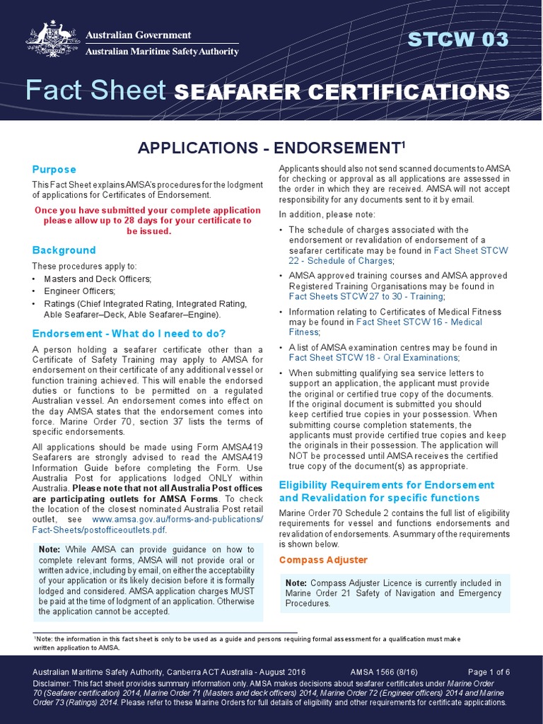 Amsa 1566 | PDF | Oil Tanker | Sailor