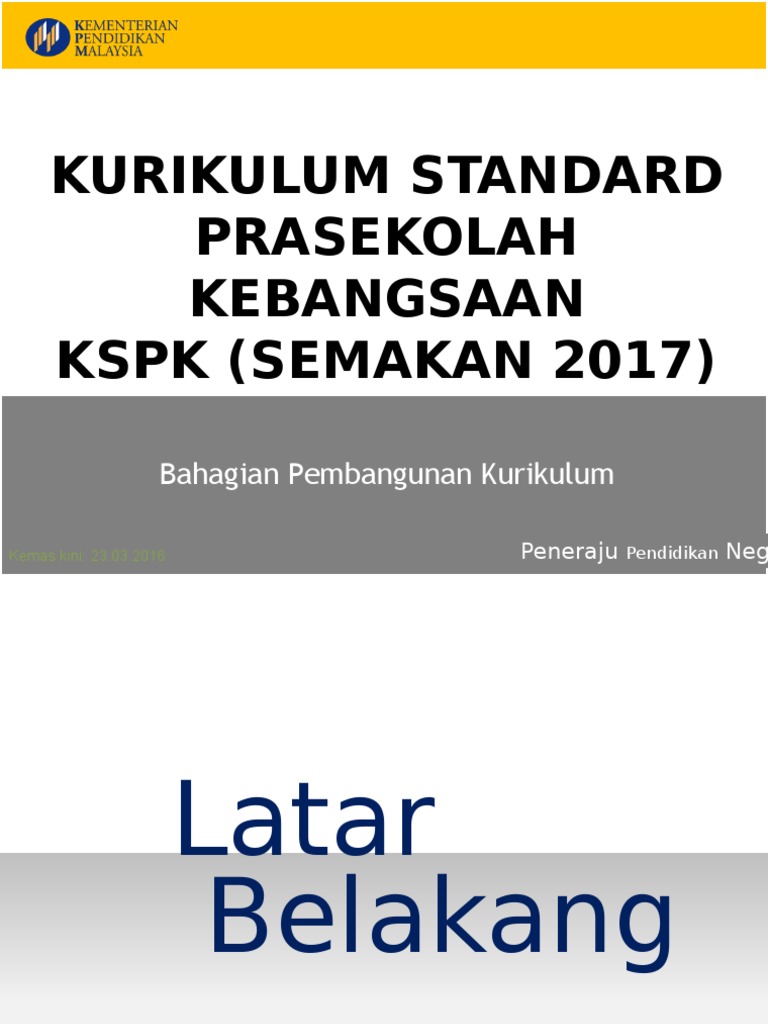 1 - KSPK (Semakan 2017) | PDF