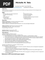 Resume | PDF | Microsoft Office | Schools