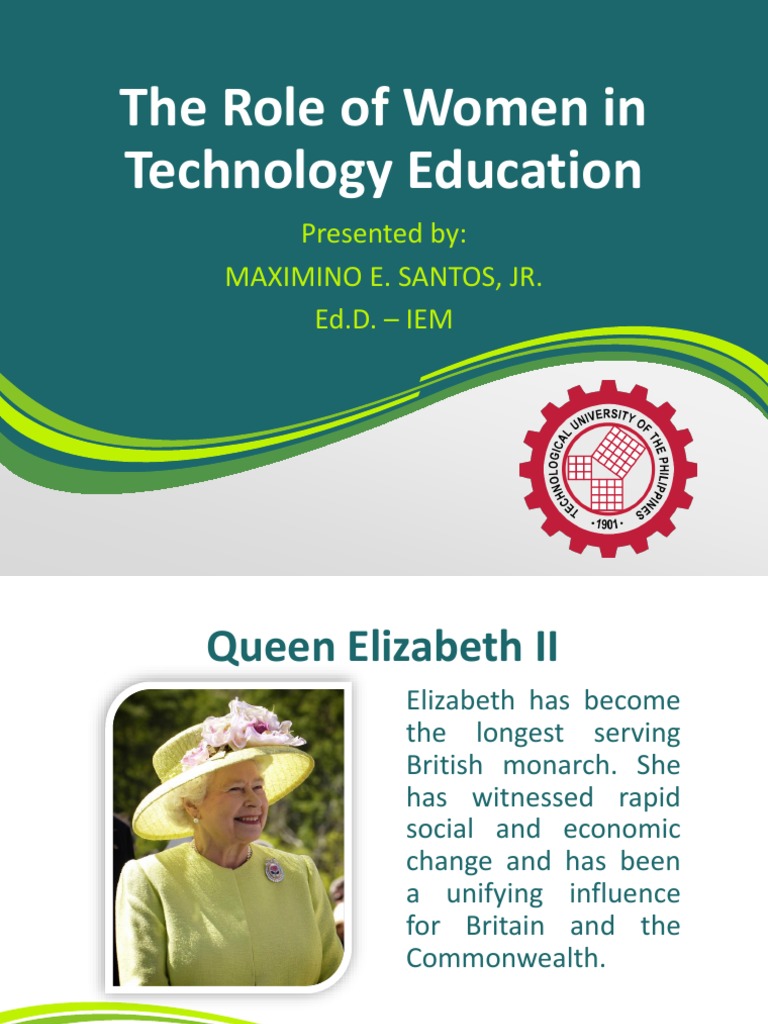 The Role of Women in Technology Education | PDF | Economies