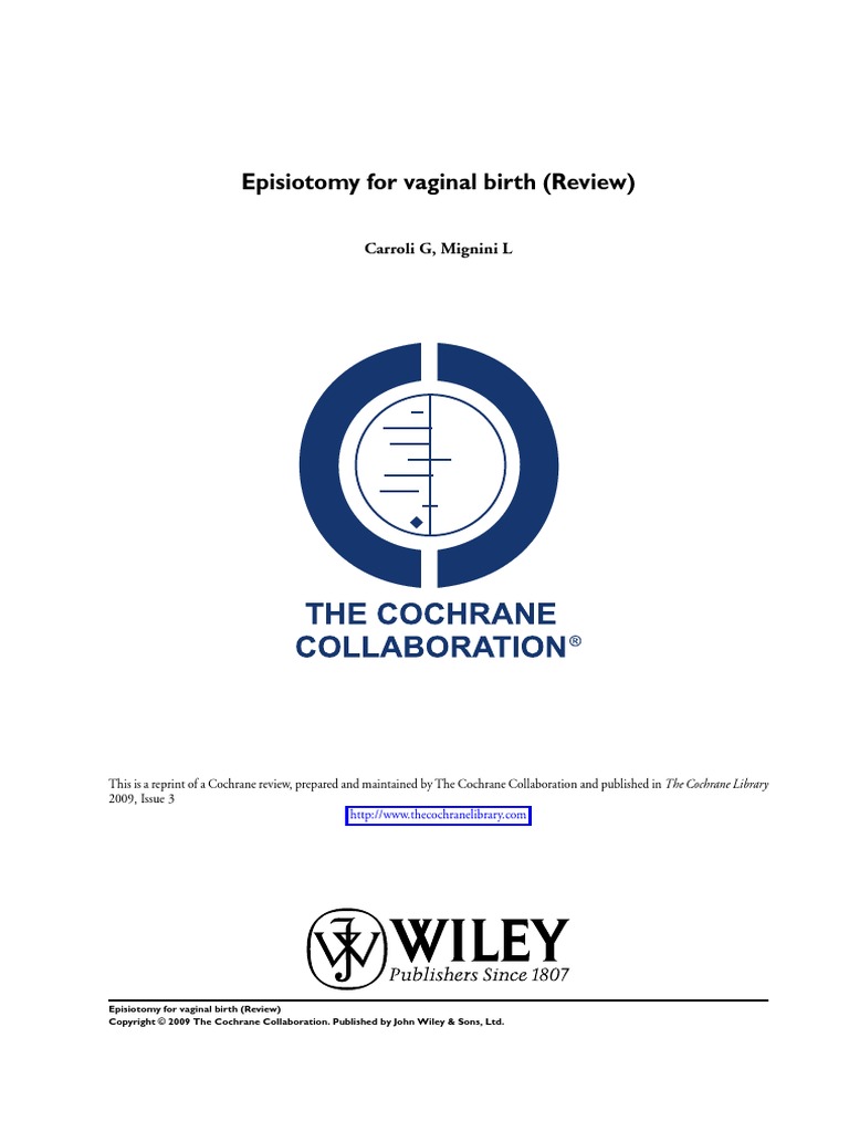 Episiotomy | PDF | Childbirth | Human Reproduction