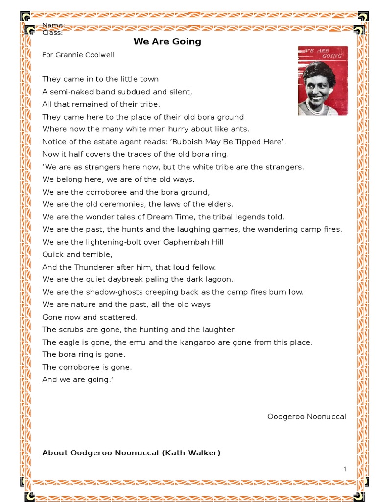 We Are Going | PDF | Poetry