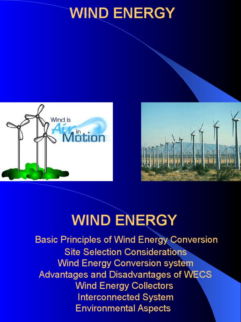 Wind Power Basics | Download Free PDF | Wound | Turbine