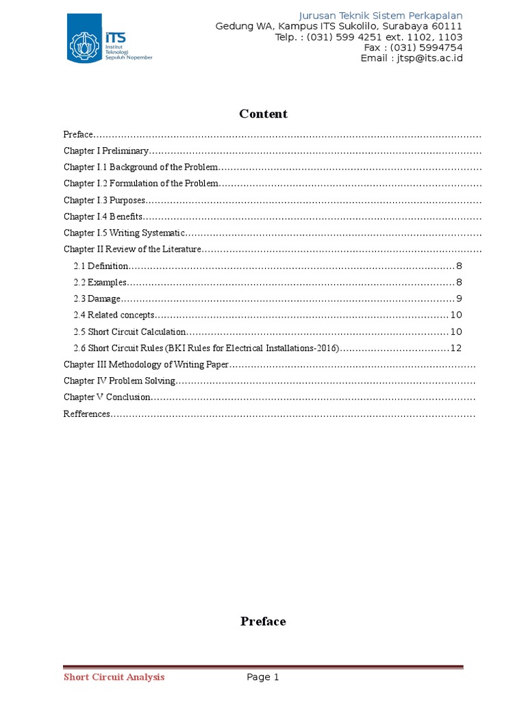 Short Circuit Analysis Using ETAP | PDF | Electrical Components ...