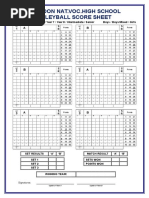 FIBA 3x3 Scoresheet PDF | PDF | Team Sports | Rules