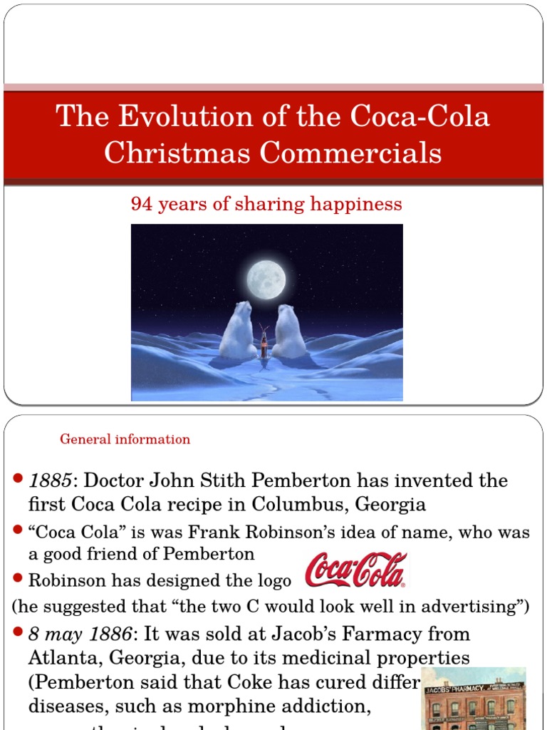 The Evolution of The Coca-Cola Christmas Commercials | PDF