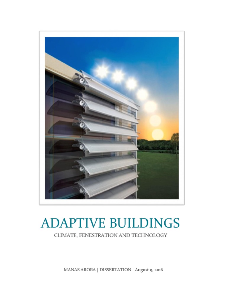Adaptive Buildings: Climate, Fenestration and Technology | PDF ...