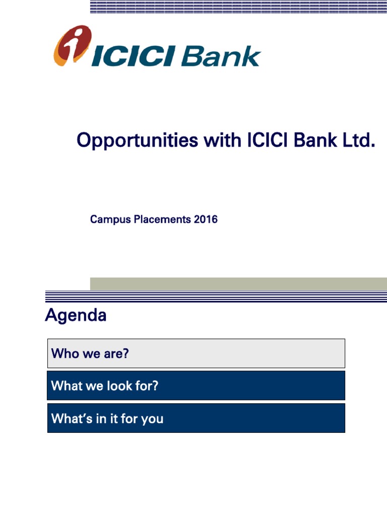 Icici | PDF | Banks | Banking