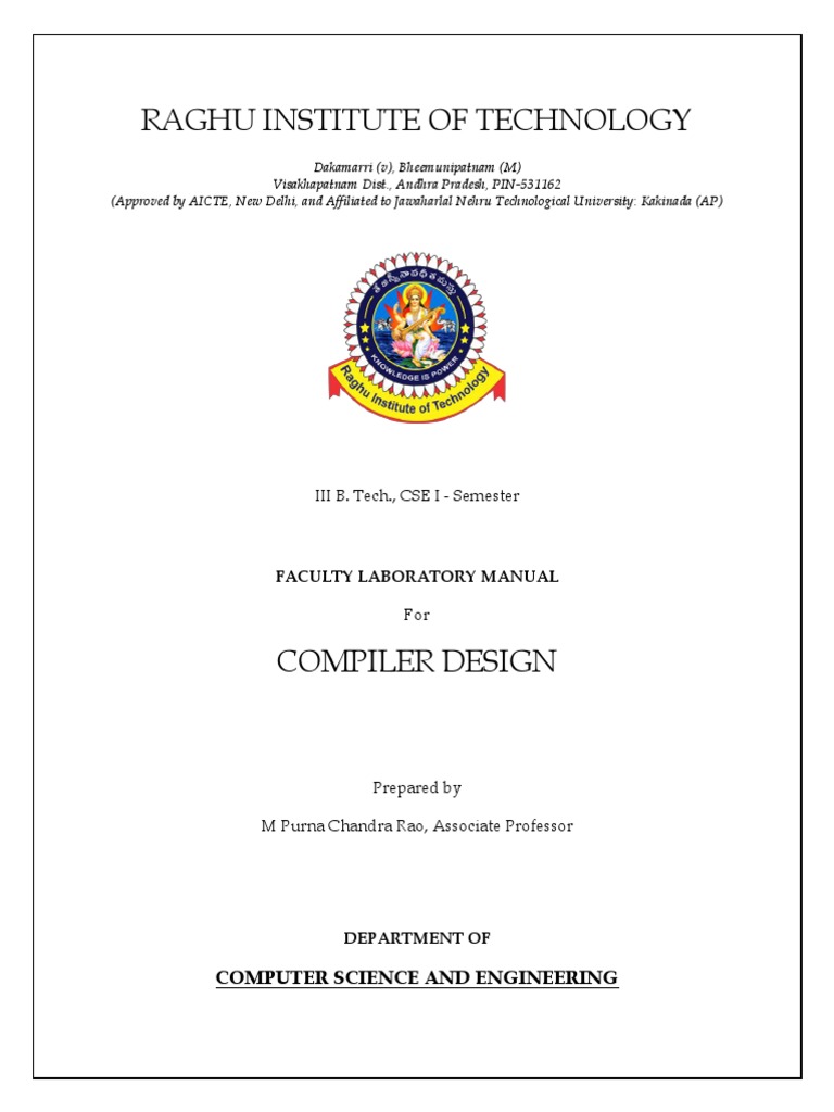 CD Lab Manual | PDF | Parsing | Software Development