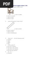 Soal PTS Math Cambridge | PDF