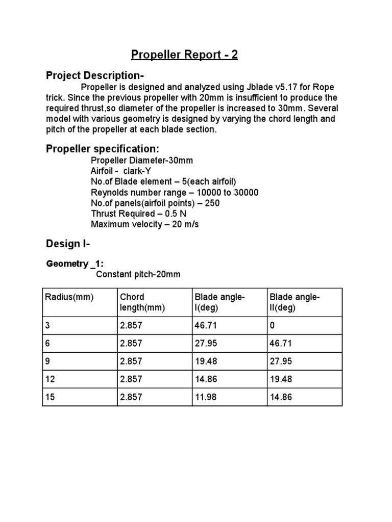 Propeller Report - 2: Project Description | PDF
