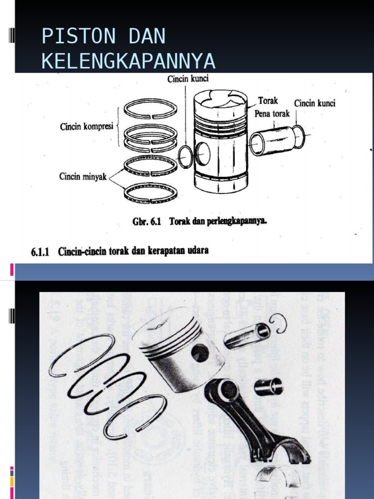 Piston Dan Kelengkapannya Pdf
