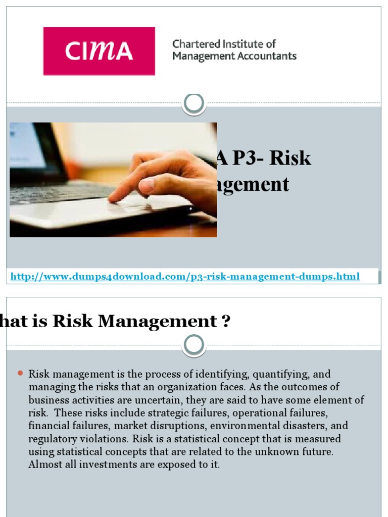 CIMA Real P3 Risk Management Exam Dumps | PDF | Risk | Risk Management