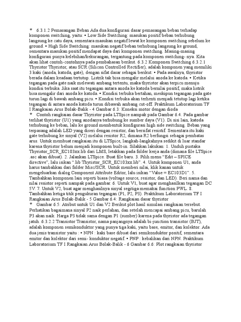 High Side Switch Dan Low Side Switch | PDF