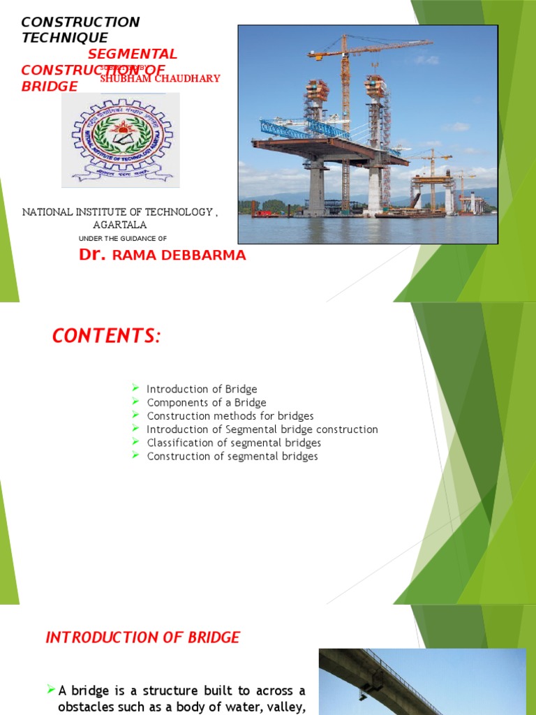 Segmental Bridge Construction Methods | PDF | Bridge | Precast Concrete