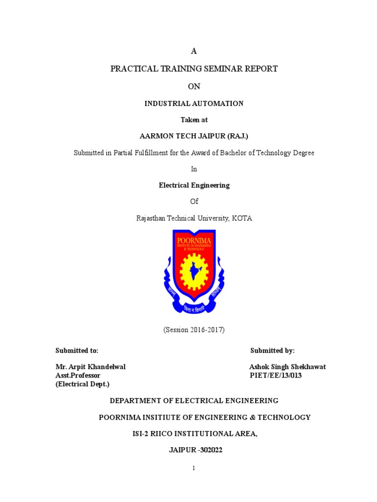 Sample Report For Rtu Format 1-2 | PDF | Scada | Programmable Logic ...