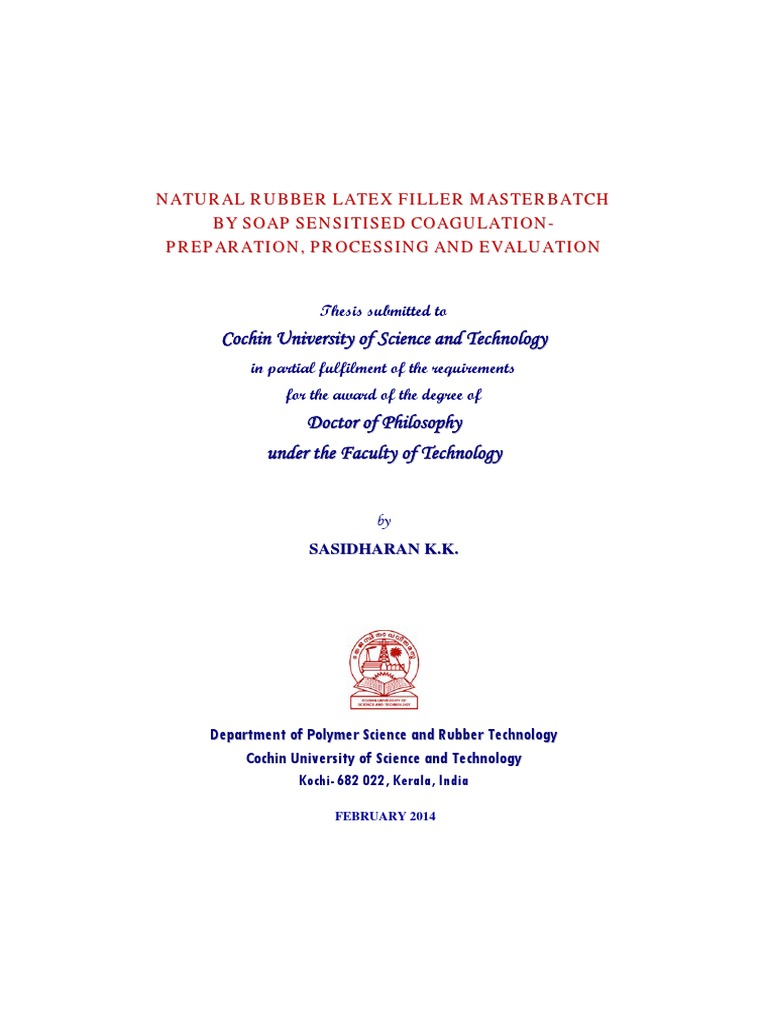 Rubber Study | PDF | Copolymer | Natural Rubber