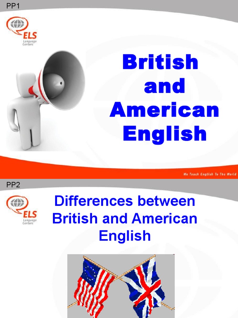American vs British English Differences | PDF | Stress (Linguistics ...