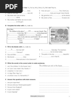 1 - U1 - E-P2 Extra Practice Burlington 1 ESO | PDF | Linguistics