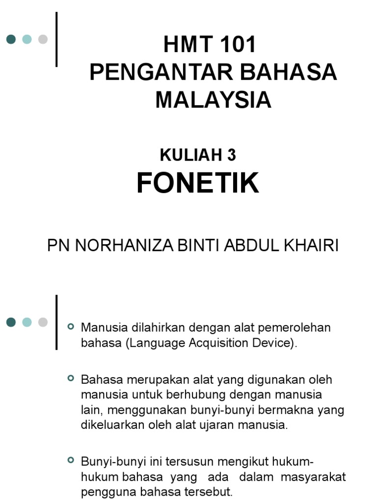 Kuliah 3 Hma 101 4mac2013 | PDF
