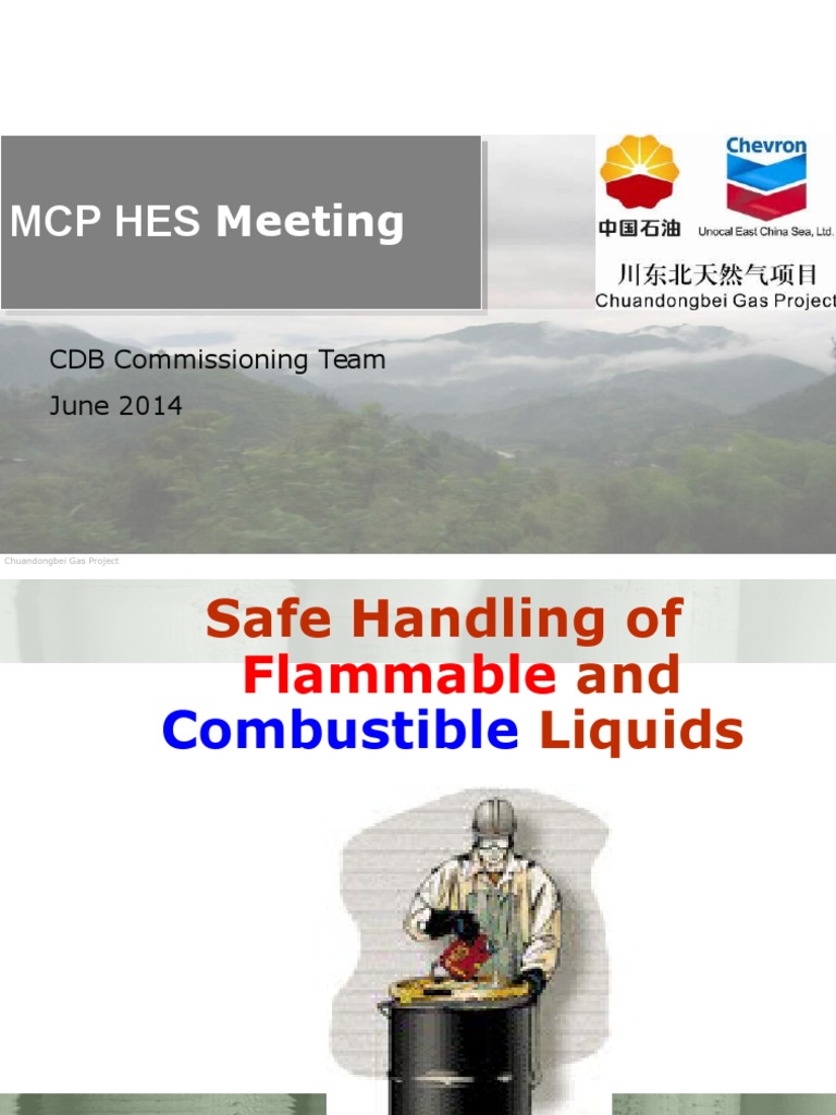 Flammable Liquids | Flammability | Materials