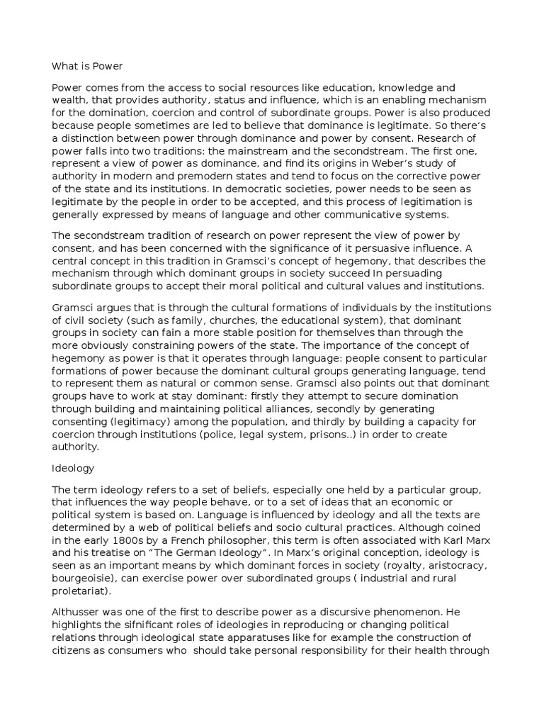 Language and Power | PDF | Racism | Discrimination & Race Relations