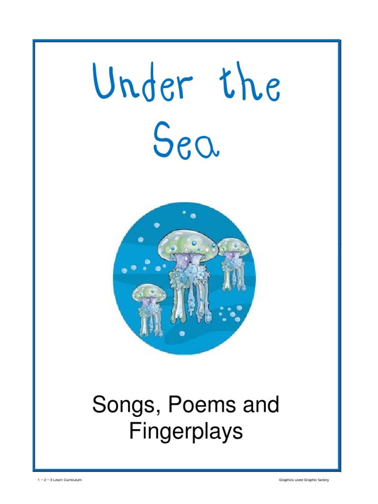 Under The Sea - Songs Poems and Fingerplays | Whales | Human Swimming