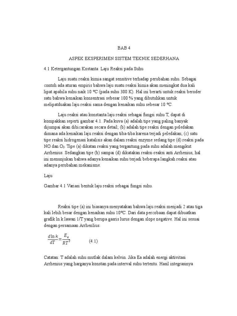BAB 4 Kimia Fisik | PDF