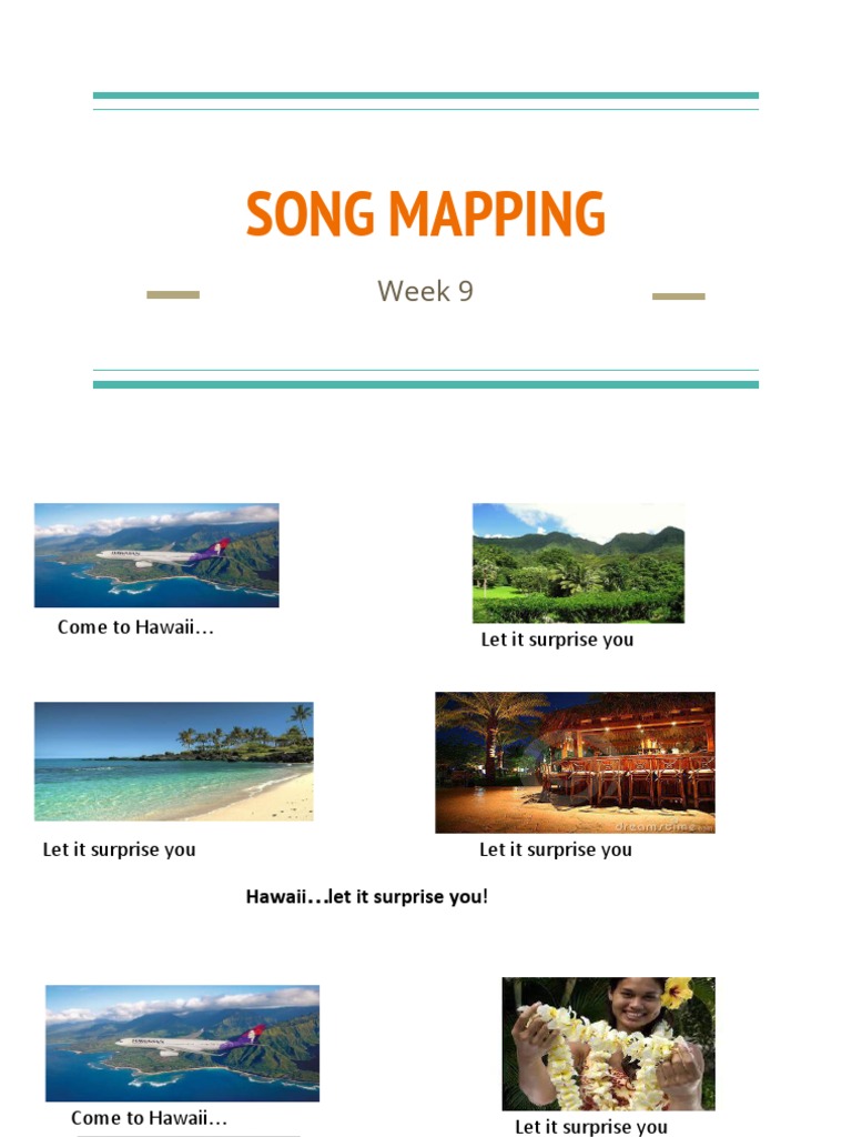 Week 9 - Song Mapping Compressed | PDF | Refrain | Harmony