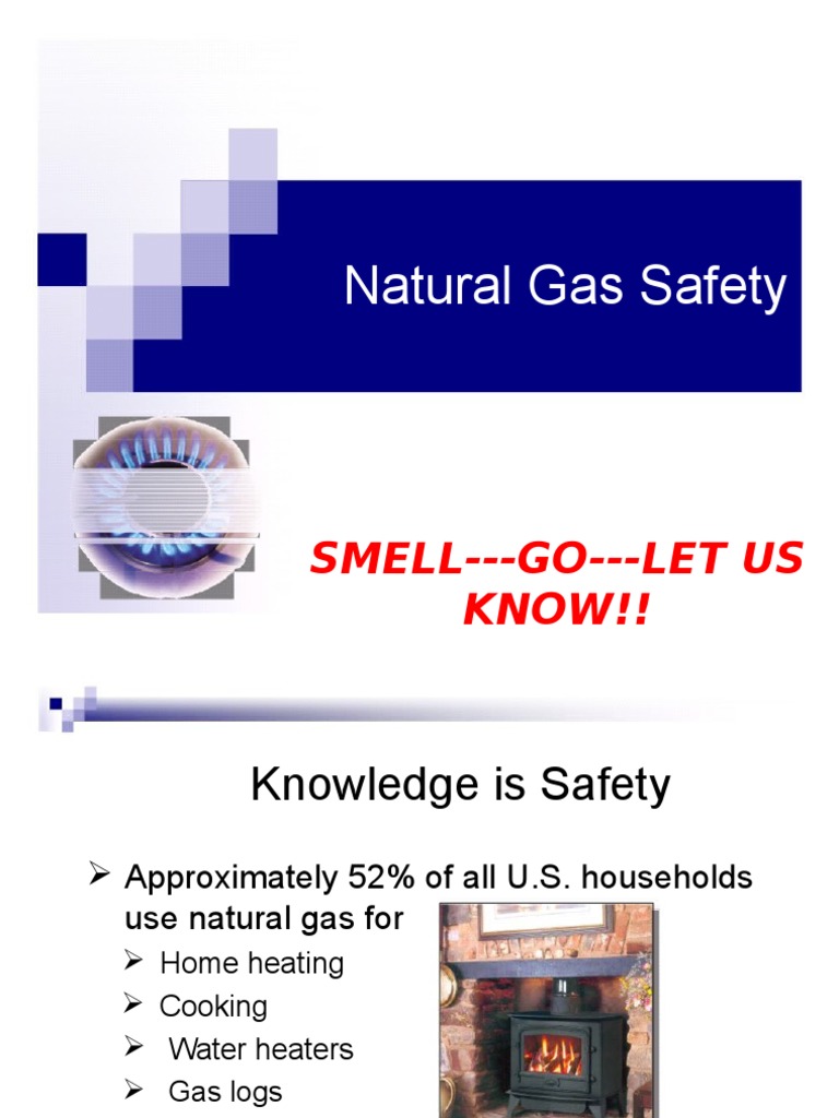 Natural Gas Safety | PDF | Natural Gas | Carbon Monoxide