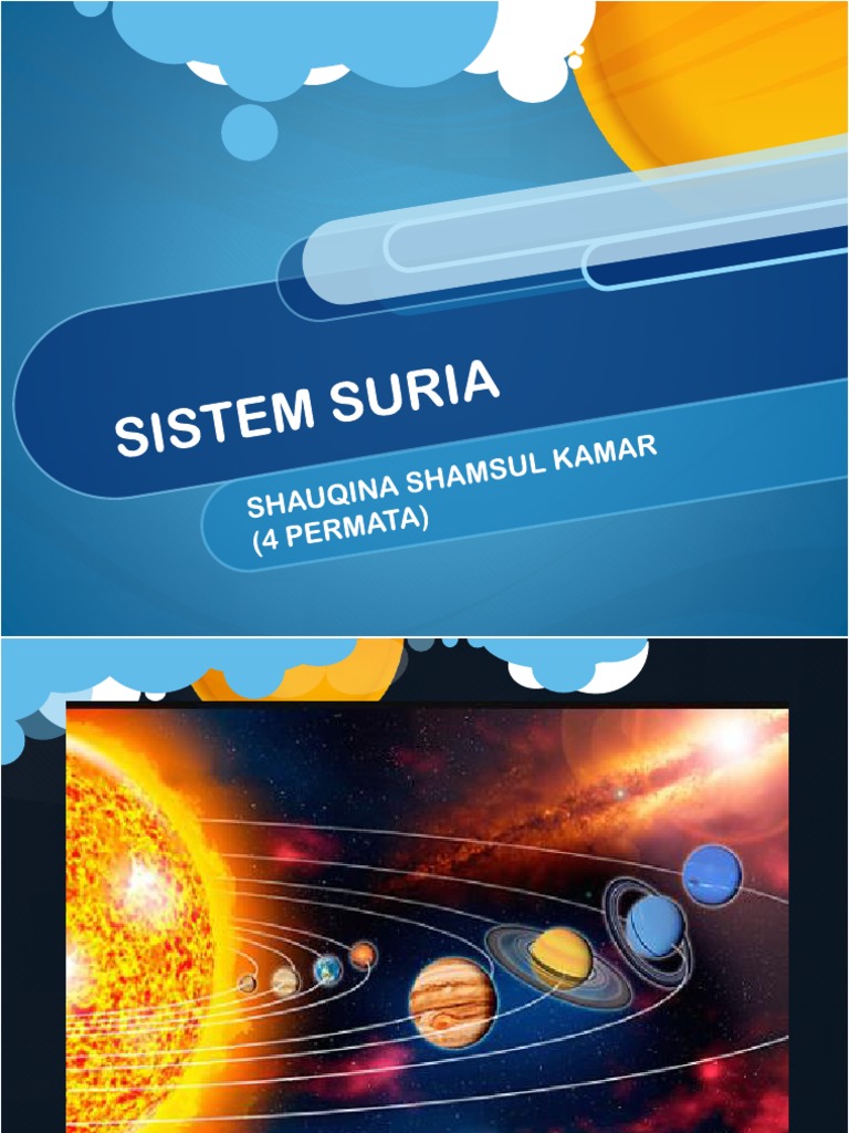 Shauqina-Slide Sistem Suria | PDF