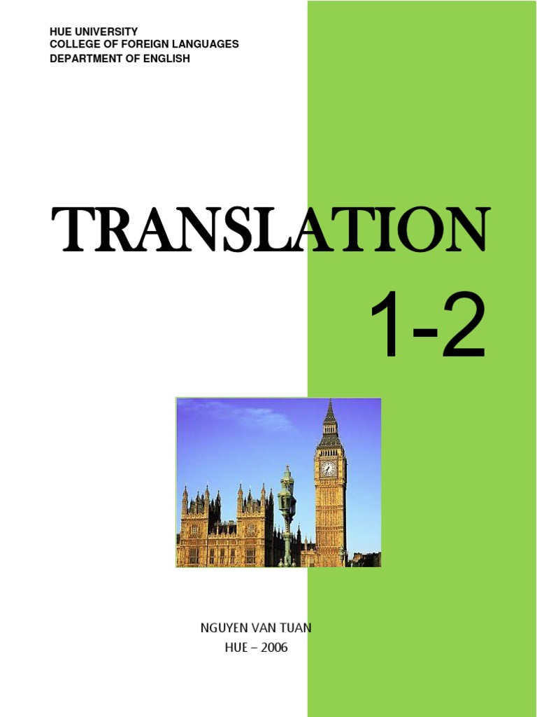 Translation 1 2 | PDF | Idiom | Lexicon