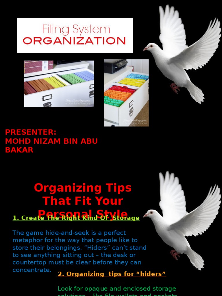 Presentation1 Filing System | PDF | Password | Spyware