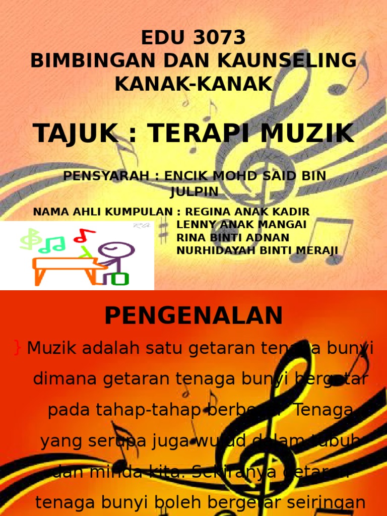 Simulasi (Terapi Muzik) | PDF