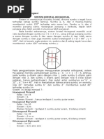 Sistem Kristal Monoklin Dan Triklin | PDF