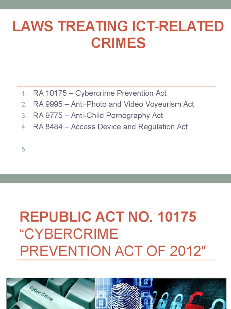 Cybercrime Prevention Act Overview | PDF | Search And Seizure | Cybercrime