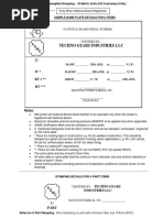 Nameplate ASME Section VIII Sample | PDF