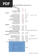 U-Ditch Drainage Design Calculations | PDF | Drainage Basin | Civil ...