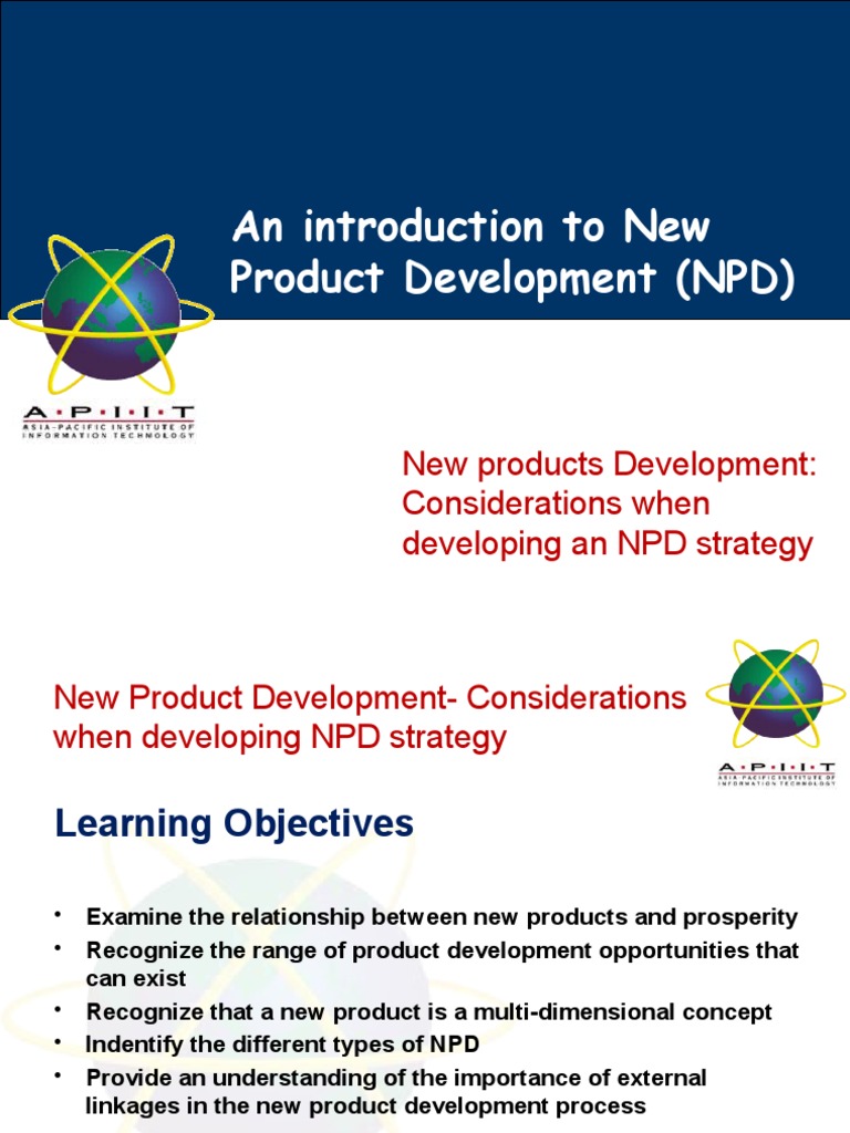 Lecture 04 - Considerations When Developing A NPD Strategy | PDF | New ...