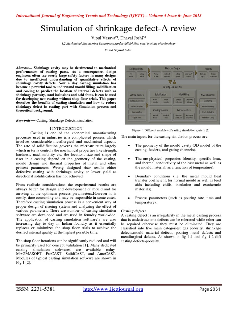 Simulation With Procast PDF | PDF