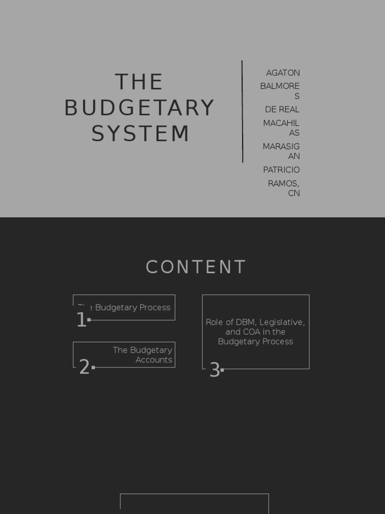 Understanding the Budgetary Process | PDF | Appropriation Bill ...