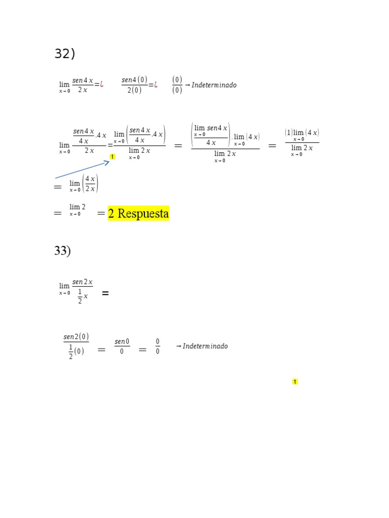 Sen 4 X Sen4 (0) Indeterminado | PDF